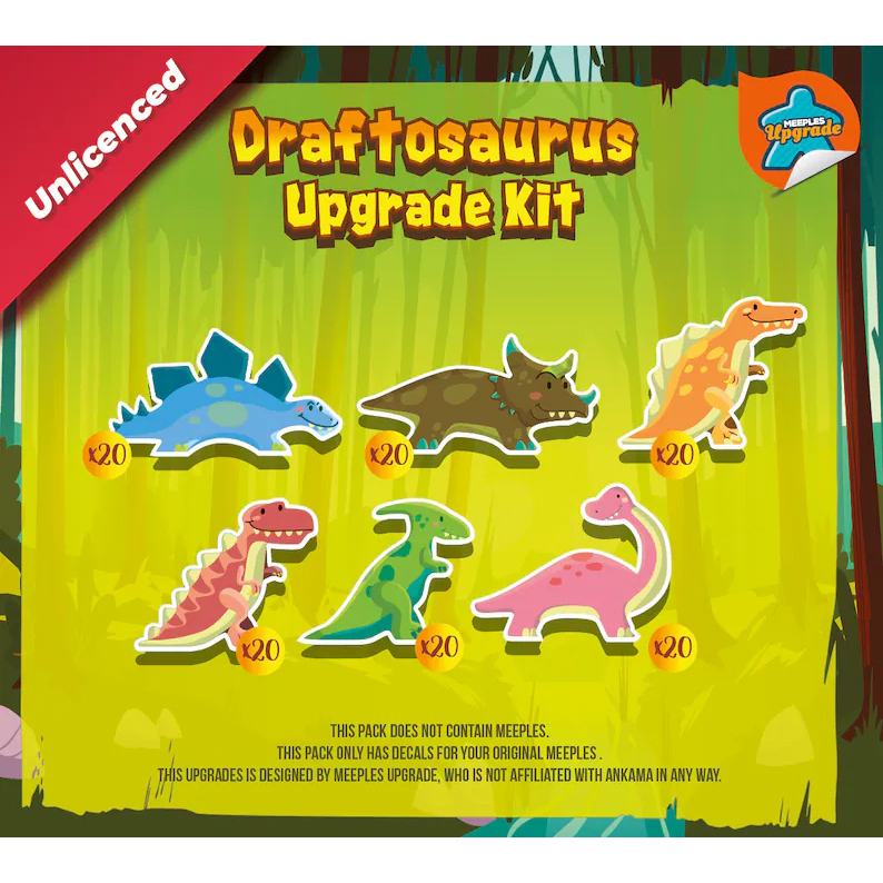 DRAFTOSAURUS Stickers + FREE Air and Sea Upgrade Kit (Unofficial ...