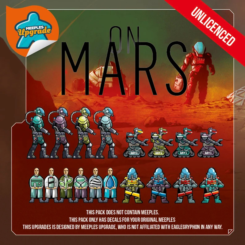 ON MARS Upgrade Kit Stickers Decals Kit - Premium materials ...