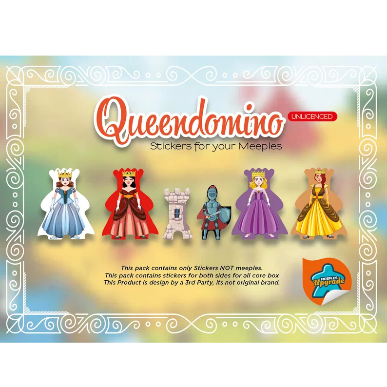 QUEENDOMINO upgrade kit! (Unofficial product) - MeeplesUpgrade