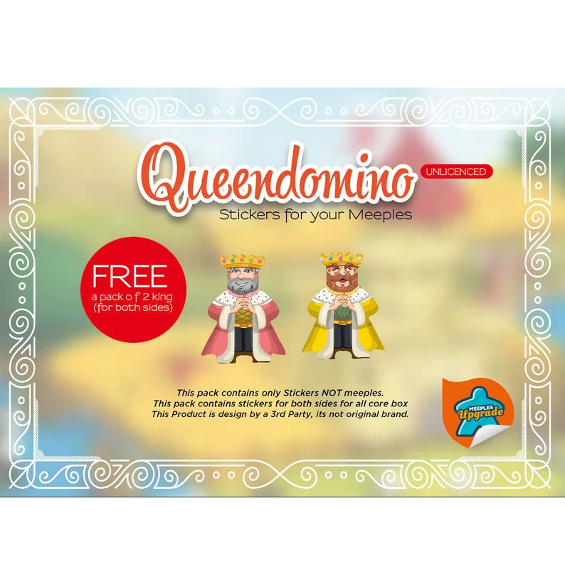 QUEENDOMINO upgrade kit! (Unofficial product) - MeeplesUpgrade