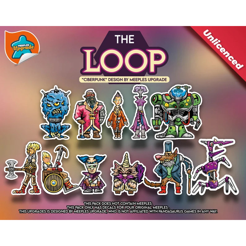 THE LOOP Upgrade Kit Stickers - Decals Kit - Premium materials ...